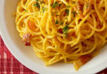 Pasta con guisantes » Trufaychocolate