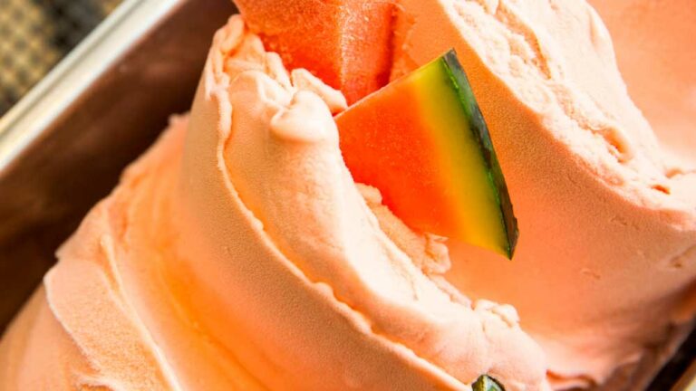 Helado de sandía casero » Trufaychocolate