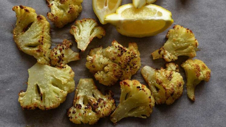 Coliflor con ajo y parmesano - airfryer » Trufaychocolate