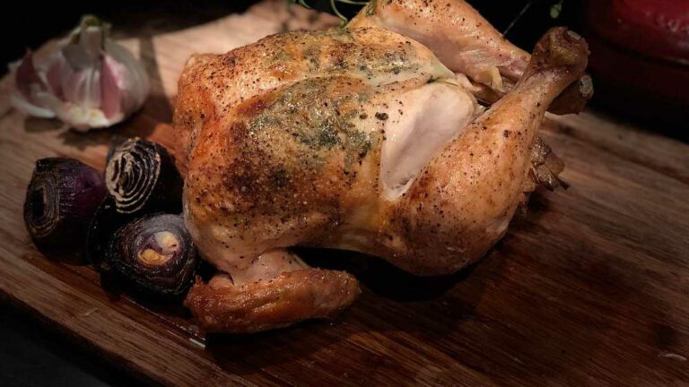 Pularda rellena de manzana higos y nueces » Trufaychocolate